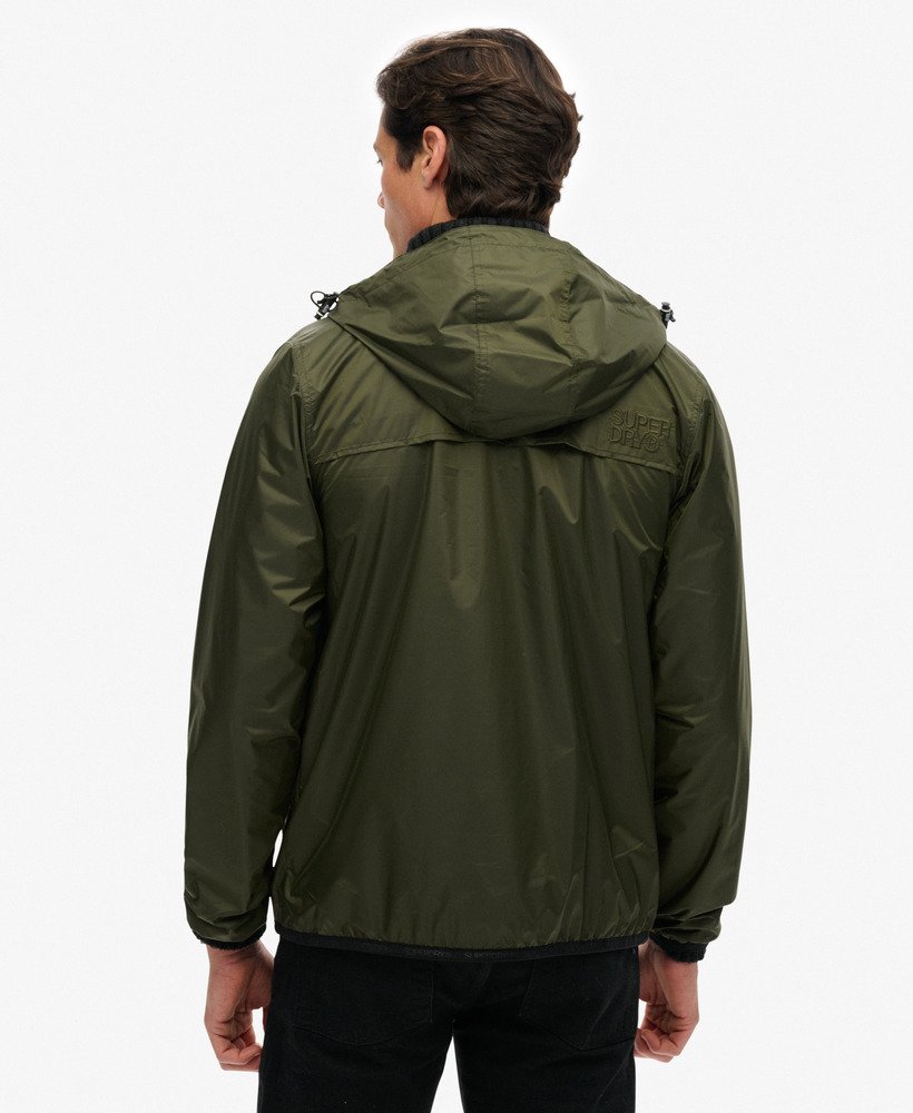 Essential Tri Windbreaker Jacke olivgrün nacht für Herren | Superdry DE
