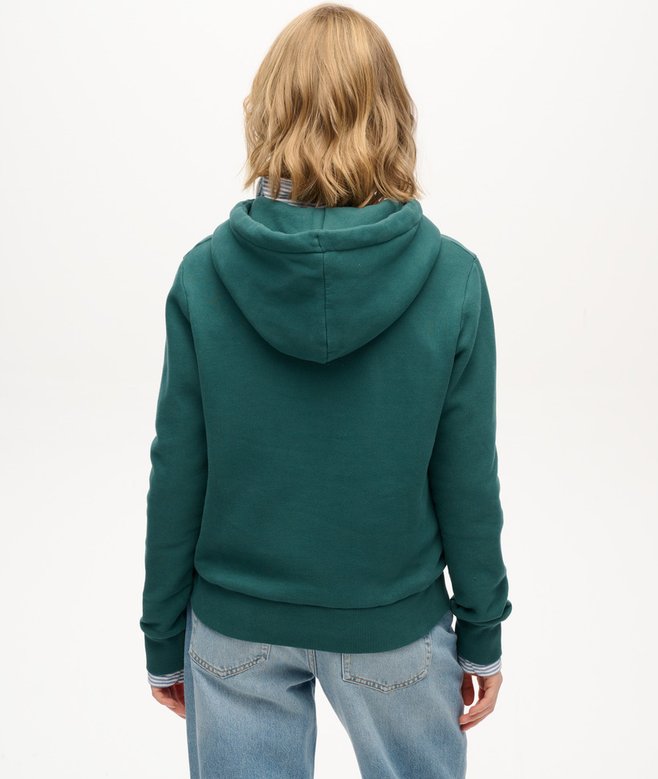 Sweat à capuche SD&Co. vert june bug pours Femme | Superdry BE-FR