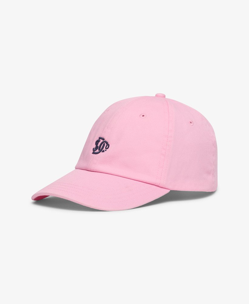 womens SD Embroidered Baseball Cap in Prep Pink | Superdry UK