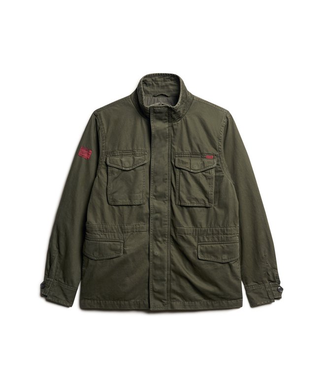 Heren Rookie Military jas in army khaki green | Superdry BE-NL