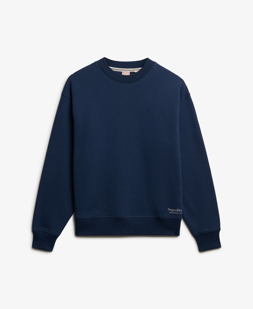 womens Essential Logo Sweatshirt in Sargasso Sea Blue | Superdry UK