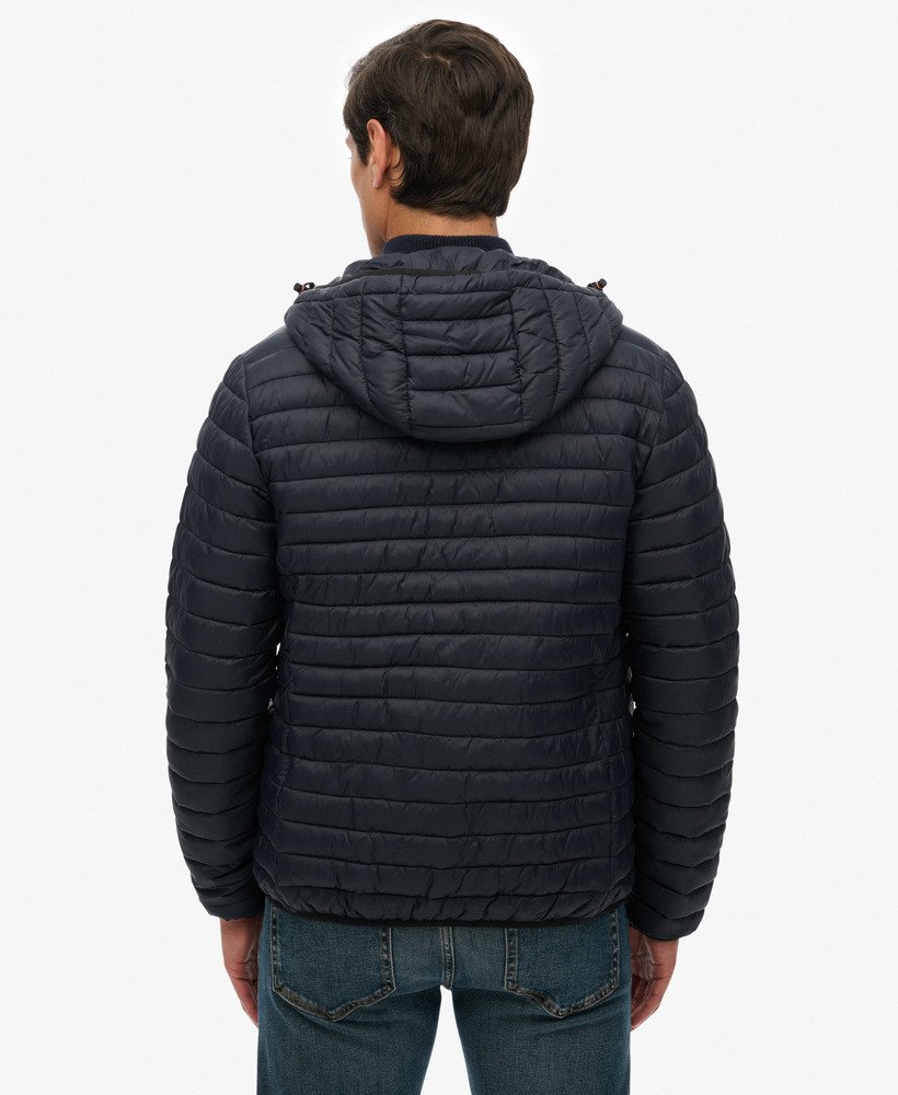 mens Hooded Fuji Lite Jacket in Eclipse Navy | Superdry UK