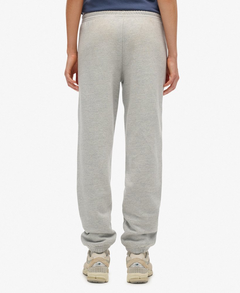 womens Essential Logo Cuffed Joggers in Varsity Grey Grindle | Superdry UK