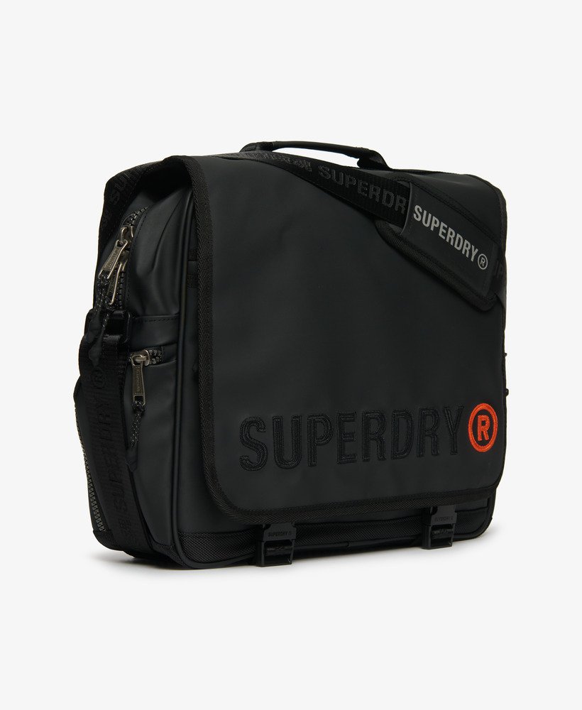 womens Tarp Record Bag in Black | Superdry UK