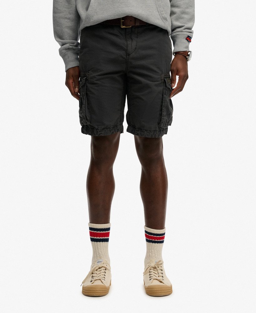mens Parachute Light Shorts in BLACKBOARD | Superdry UK