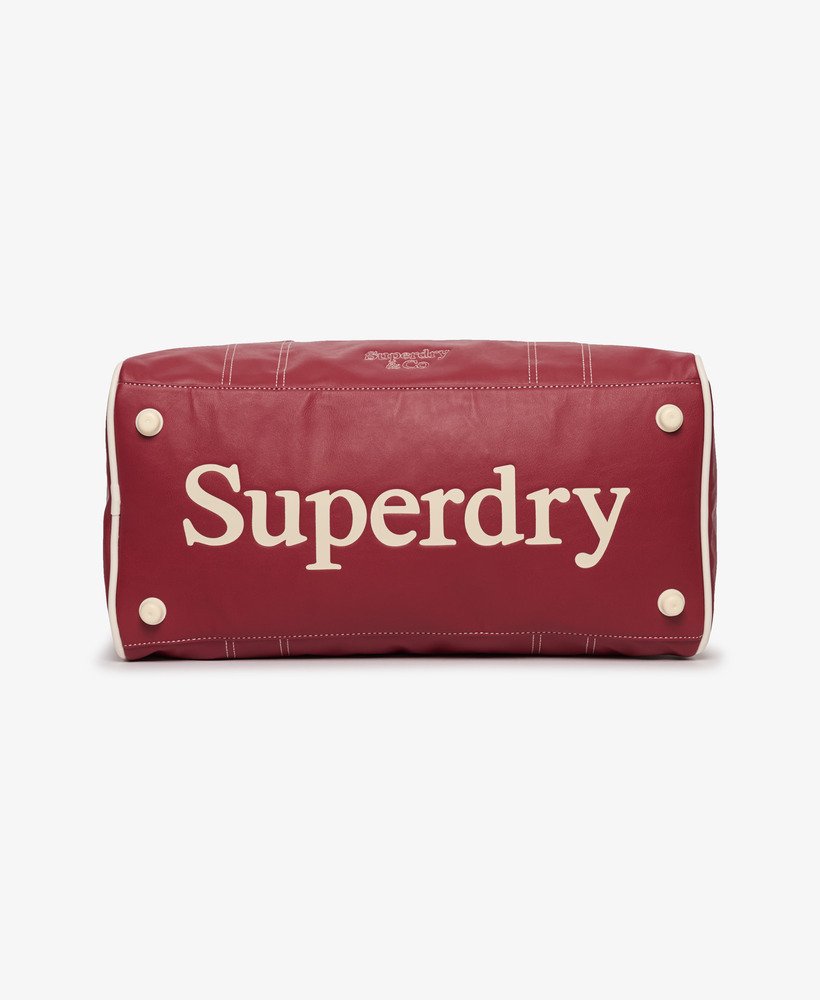 womens Vintage Bowling Bag in Bordeaux Red | Superdry UK